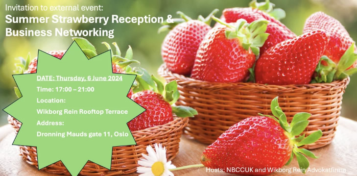Summer Strawberry Reception - British Norwegian Chamber of Commerce